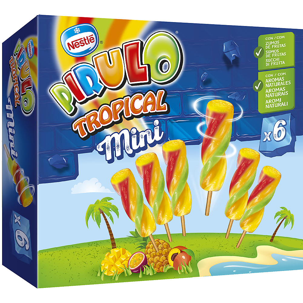Nestlé Pirulo · Water ice · Tropical • Migros Online