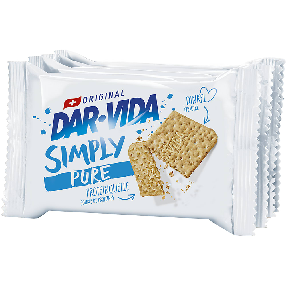 Dar-Vida Simply · Crackers complets à l'EPEAUTRE · Pure • Migros