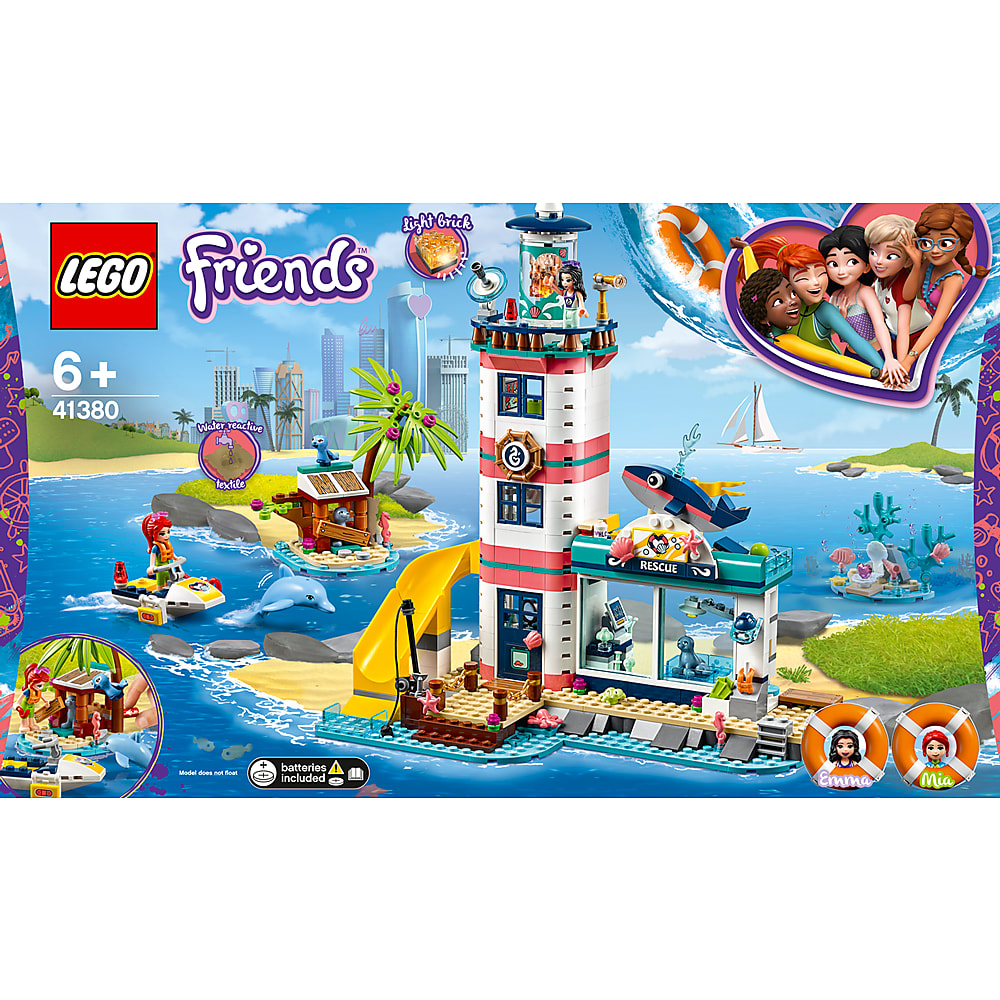 Lego Friends · Lighthouse with floodlight · 41380 - 6 years and over ...