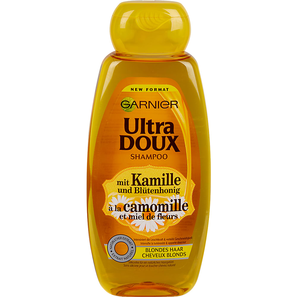 Garnier Ultra Doux · Shampoo · Kamille und Blütenhonig • Migros Online