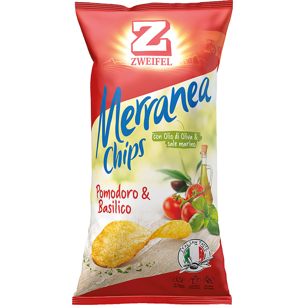 Zweifel Merranea · Chips · Pomodoro & Basilico • Migros Online