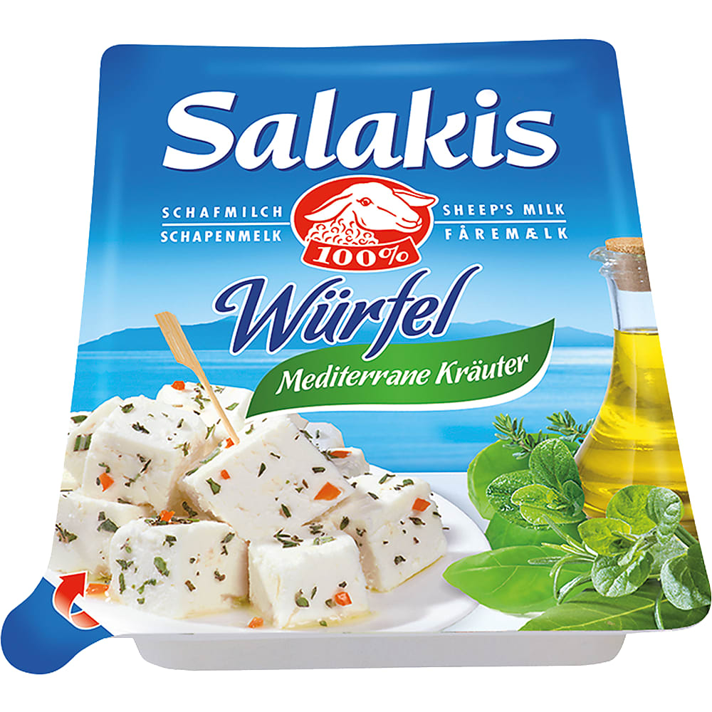 Salakis · Weichkäse aus pasteurisierter Schafmilch in Salzlake gereift ...