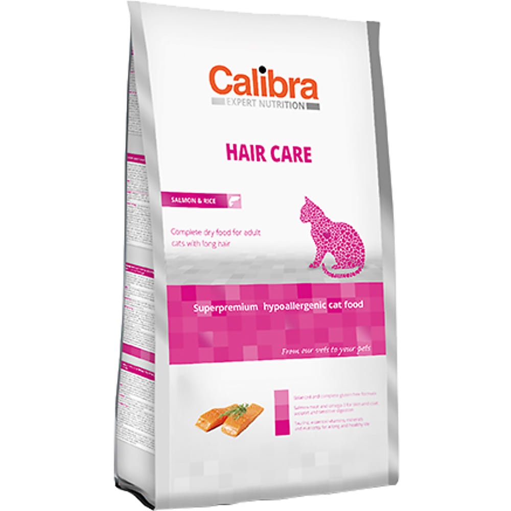 Calibra Expert Nutrition · Superpremium food for cats · Hair Care ...