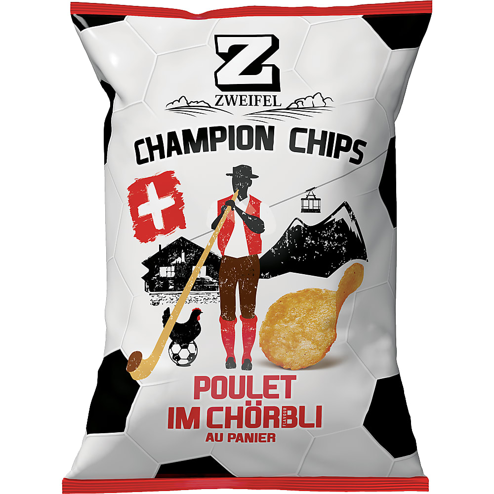 Zweifel Champion Chips · Chips · Poulet im Chörbli • Migros Online