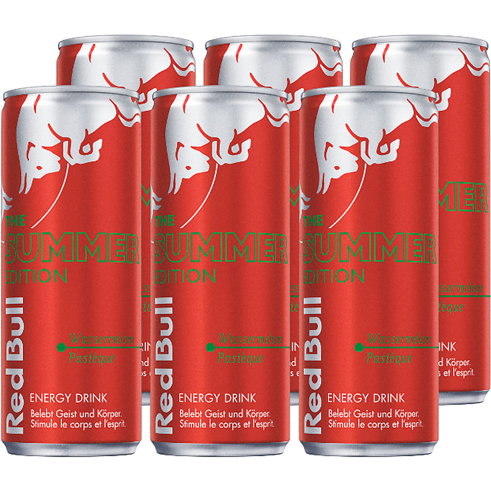 Red Bull Watermelon · Energy drink · The Summer Edition • Migros