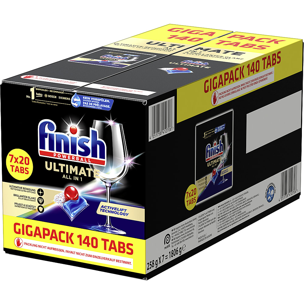 Finish Quantum · Tabs für Geschirrspülmaschine · Regular • Migros Online