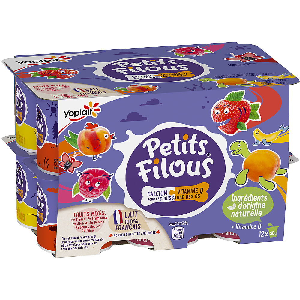 Yoplait Petits Filous · Cream cheese preparation · assortis • Migros