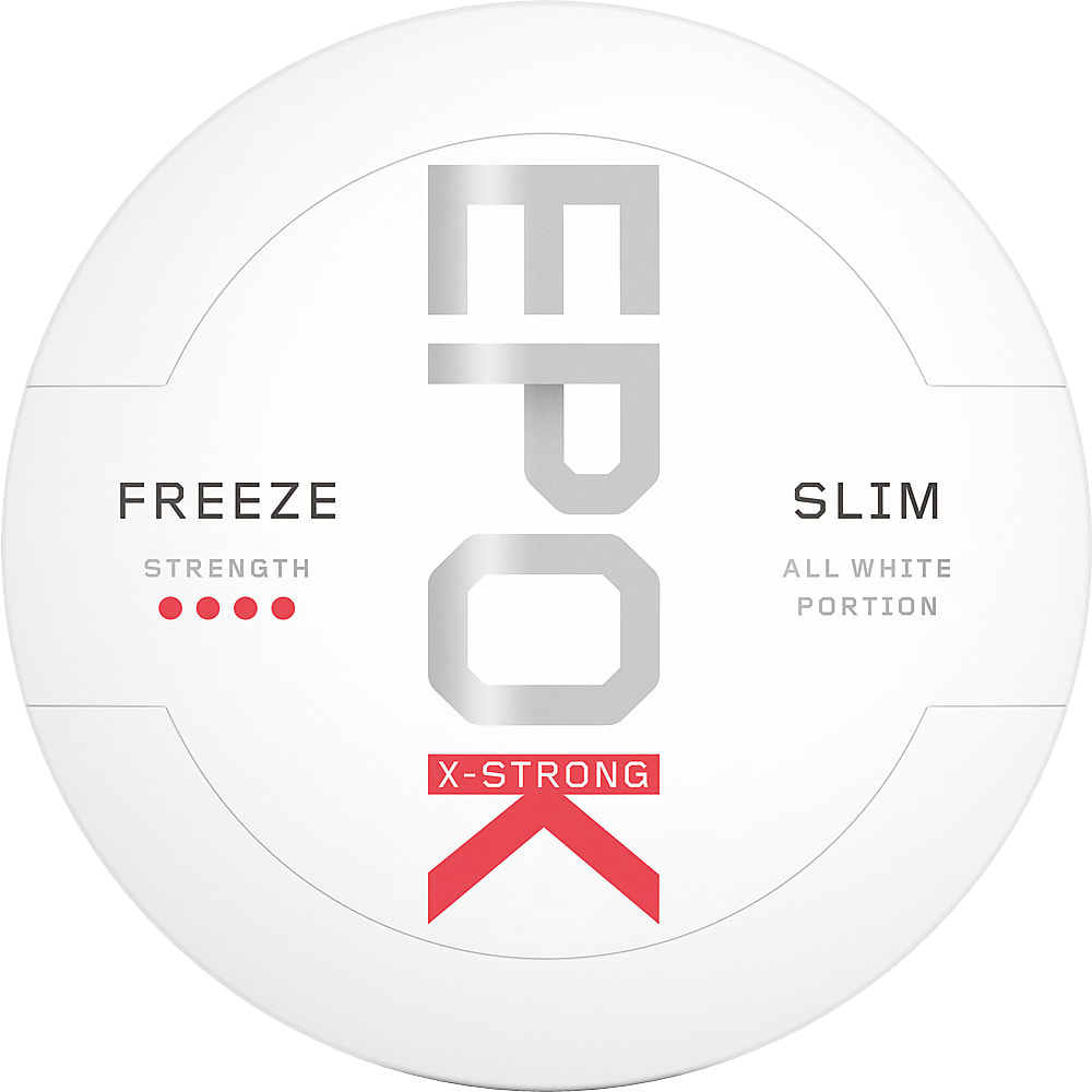 Epok X-Strong · Snus · Freeze Slim • Migros