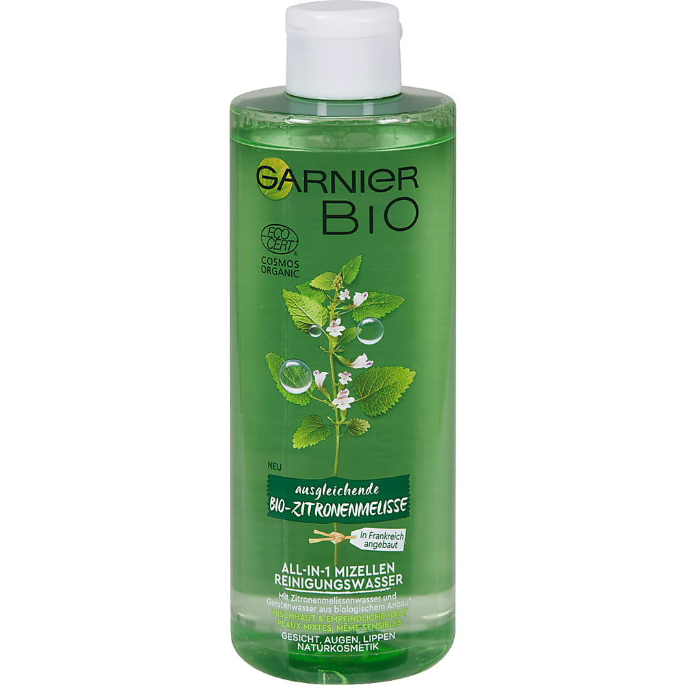 Garnier Bio · ?Micellar water · Organic - Lemon Balm • Migros Online
