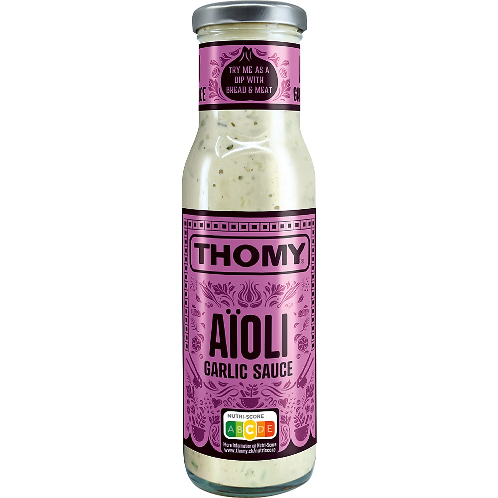 Thomy · sauce · Garlic sauce • Migros Online
