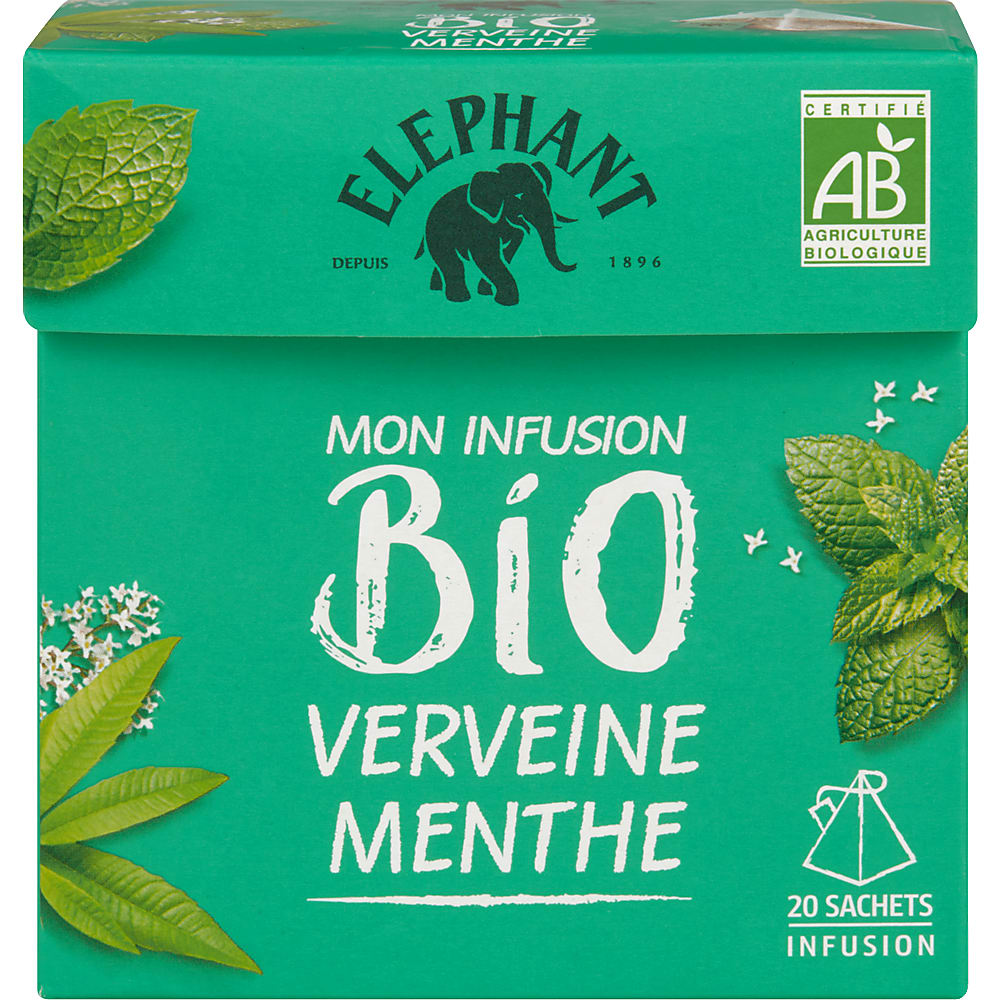 L'éléphant bio · infusion · verbena - mint • Migros