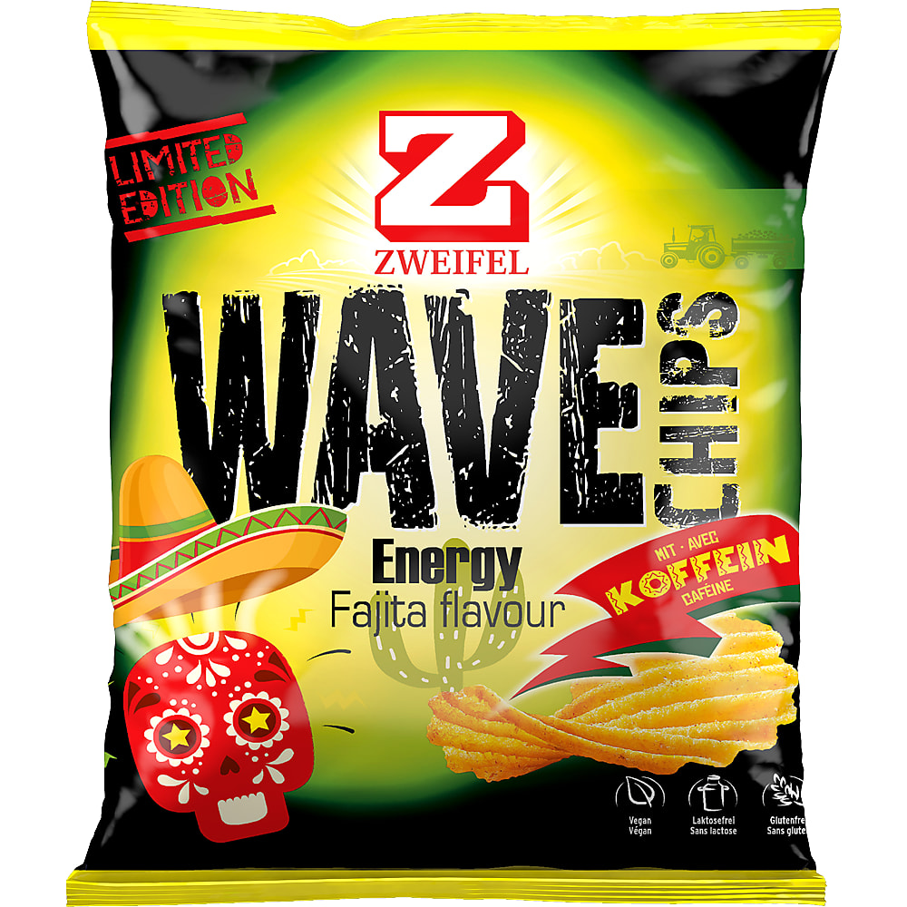 Zweifel Wave · Chips · Fajita flavour • Migros Online