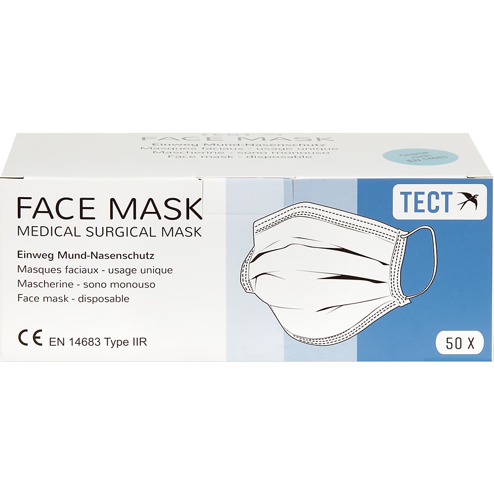 Hygiene masks Type IIR · TECT • Migros