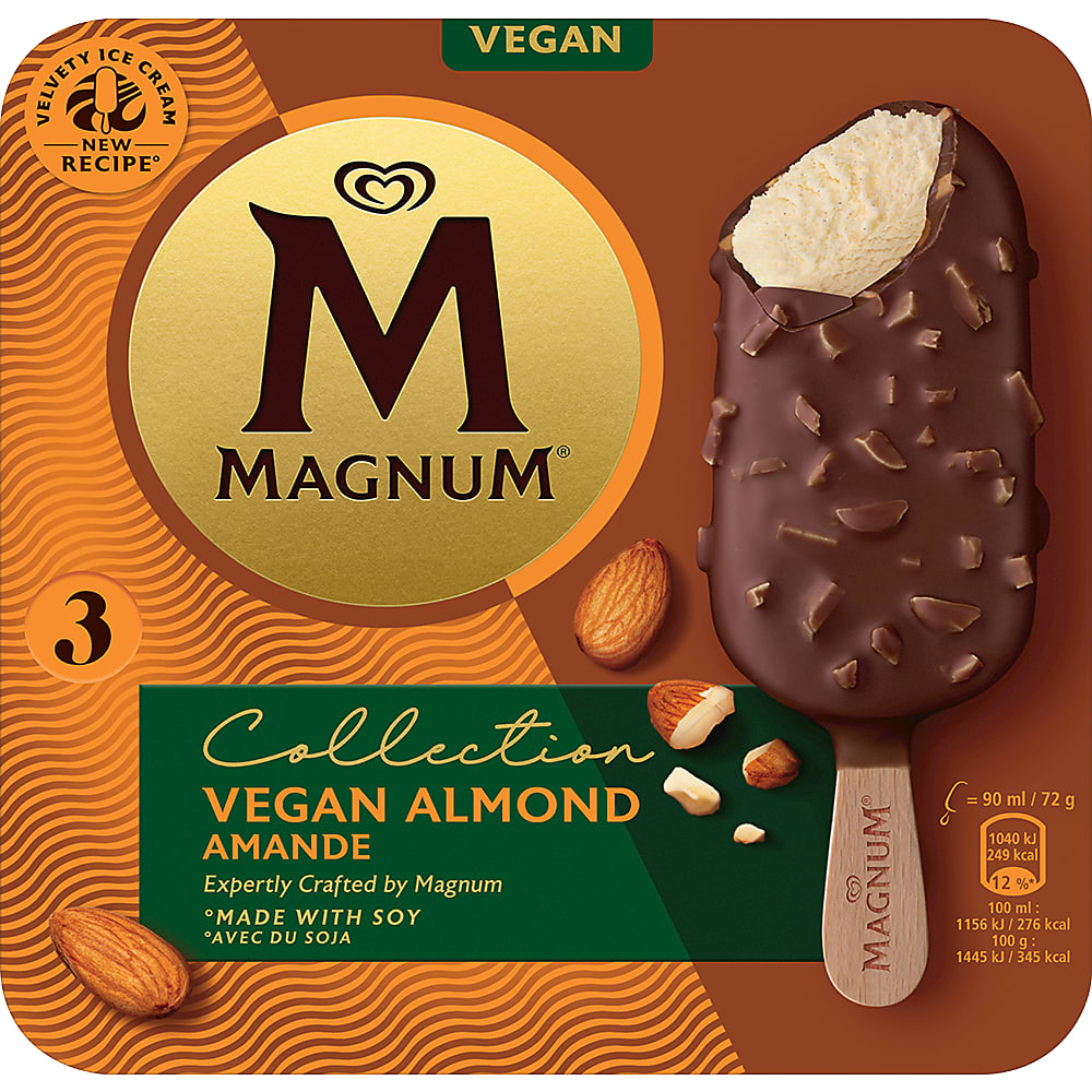 Magnum Vegan · Vegan ice cream · almond • Migros Online