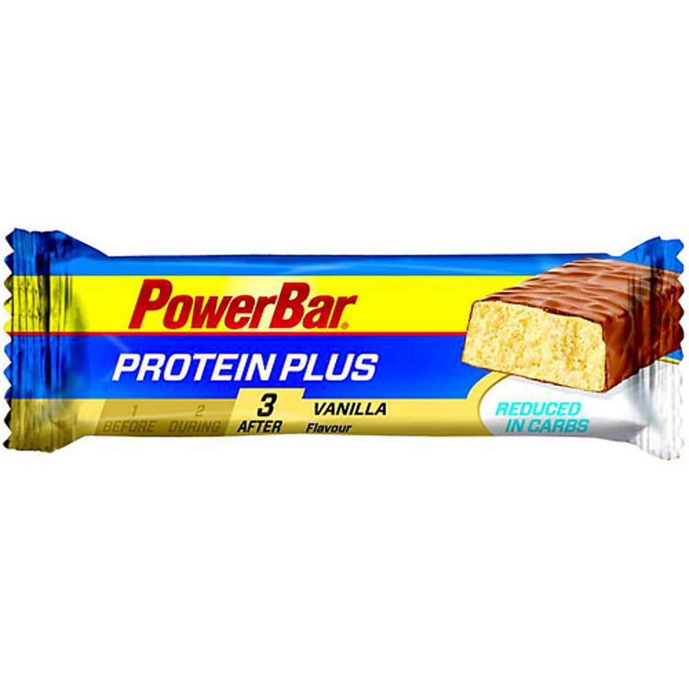 PowerBar ProteinPlus Reduced in Carbs · Eiweissriegel · Vanilla ...