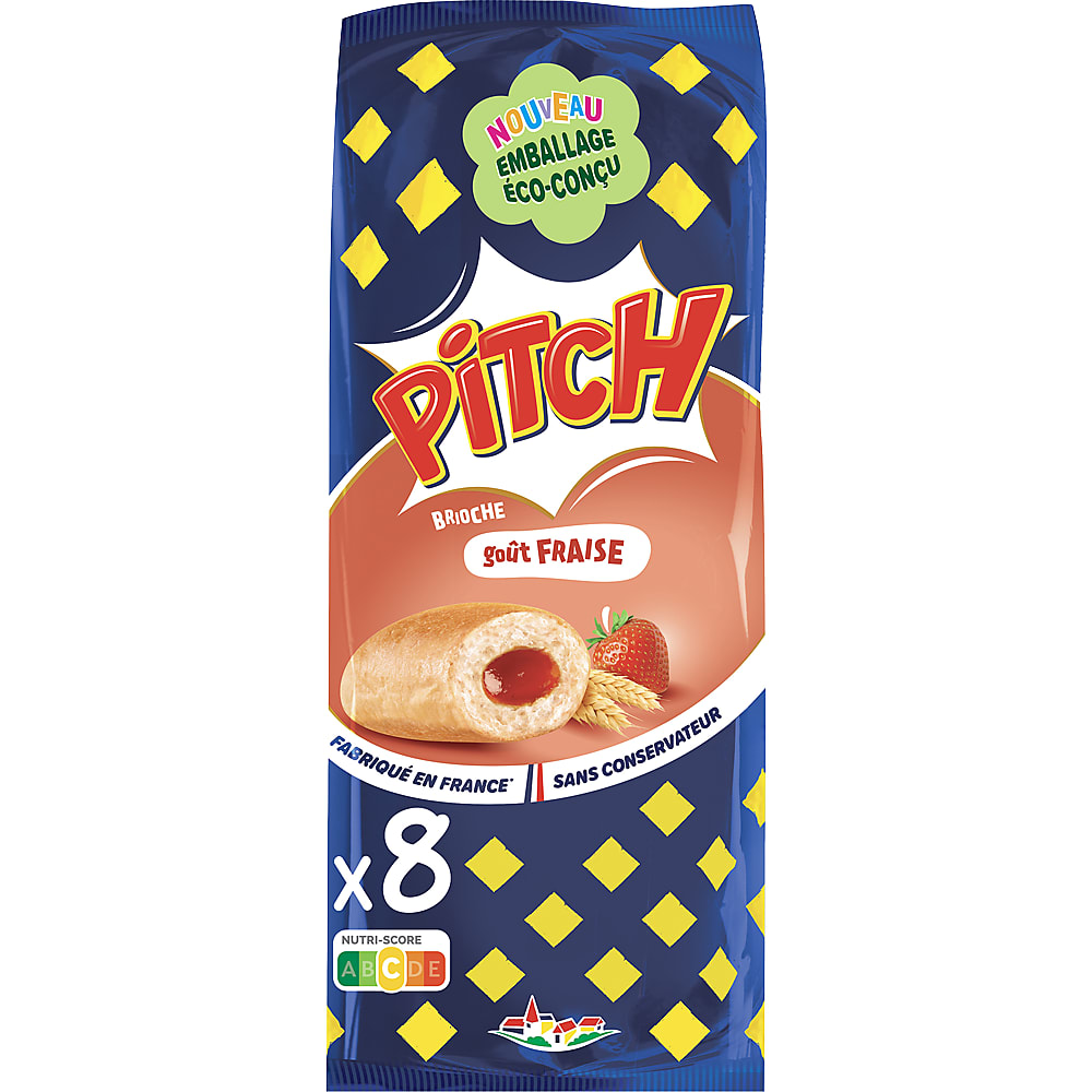 Pasquier Pitch · Brioche · strawberry filling • Migros Online