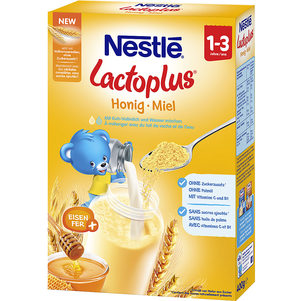 Nestlé Lactoplus · Milk additive · With honey - 1 to 3 years • Migros ...