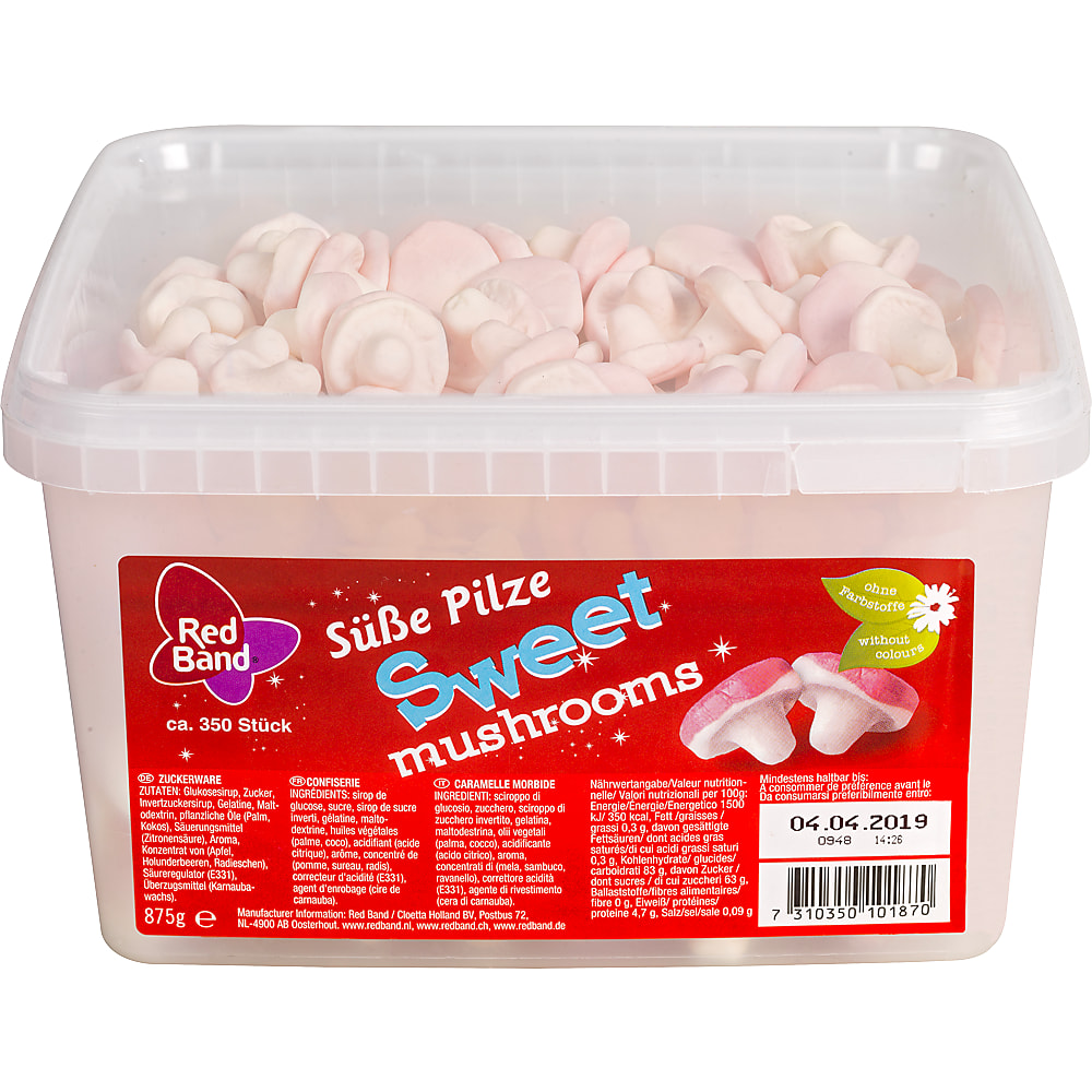 Red Band · Sweet foam mushrooms • Migros Online