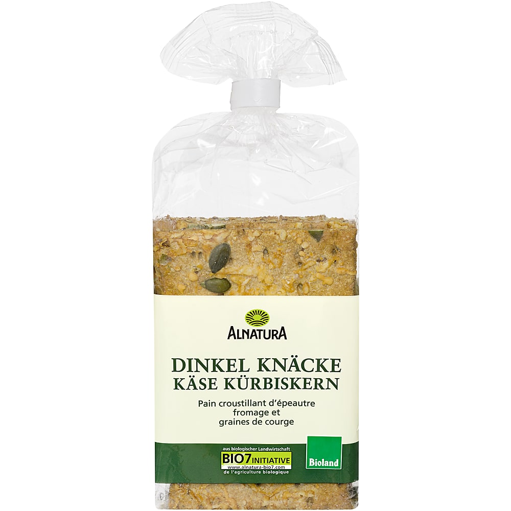 Achat Alnatura · Pain croustillant aux graines de potiron • Migros