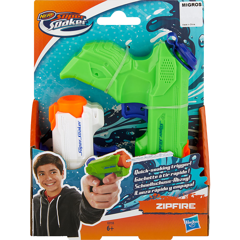 Buy Nerf Super Soaker · Water pistol · Zipfire - 6 years and • Migros