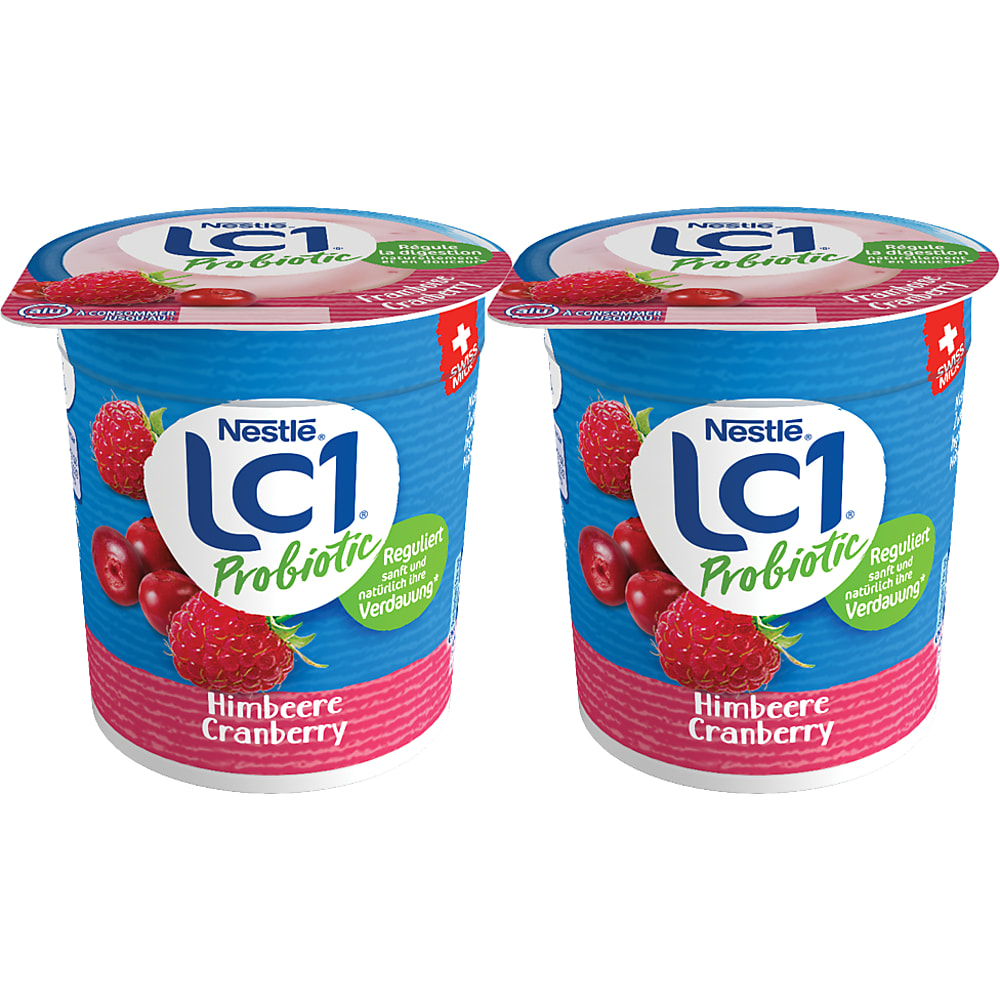Buy Nestlé LC1 · Yogourt · Framboise-Cranberry • Migros