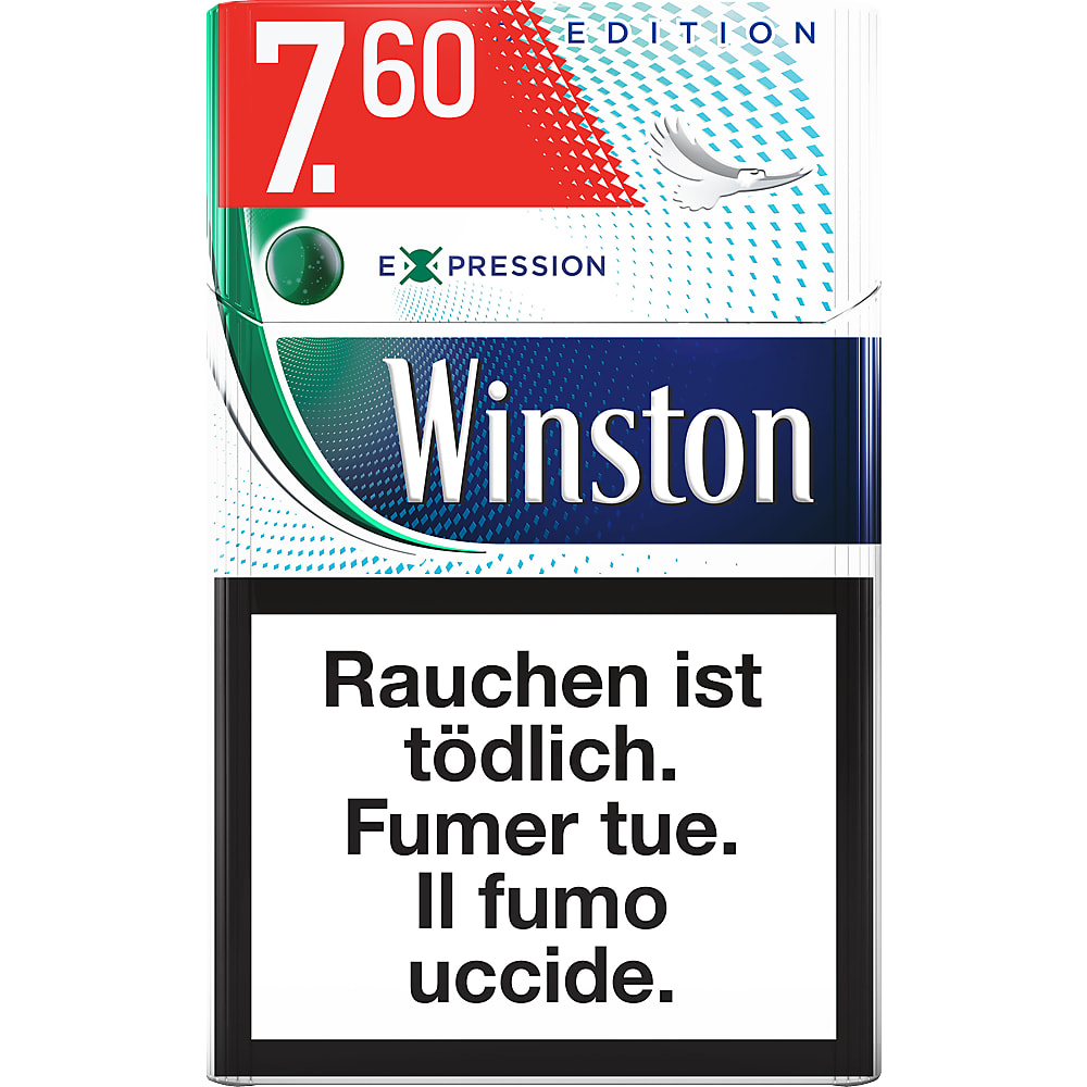 Buy Winston Expression · Cigarettes · Box • Migros