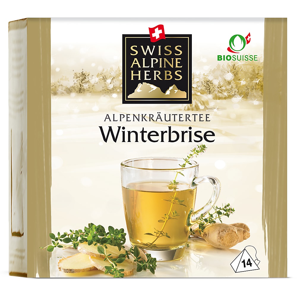 Buy Swiss Alpine Herbs · Infusion Bio · Brise d'hiver • Migros