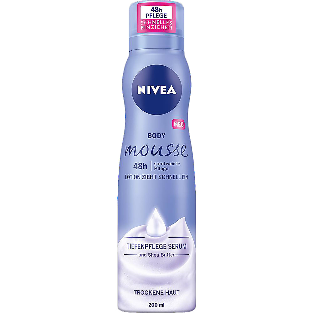 Buy Nivea · Body Lotion Mousse · Dry skin - Shea butter • Migros