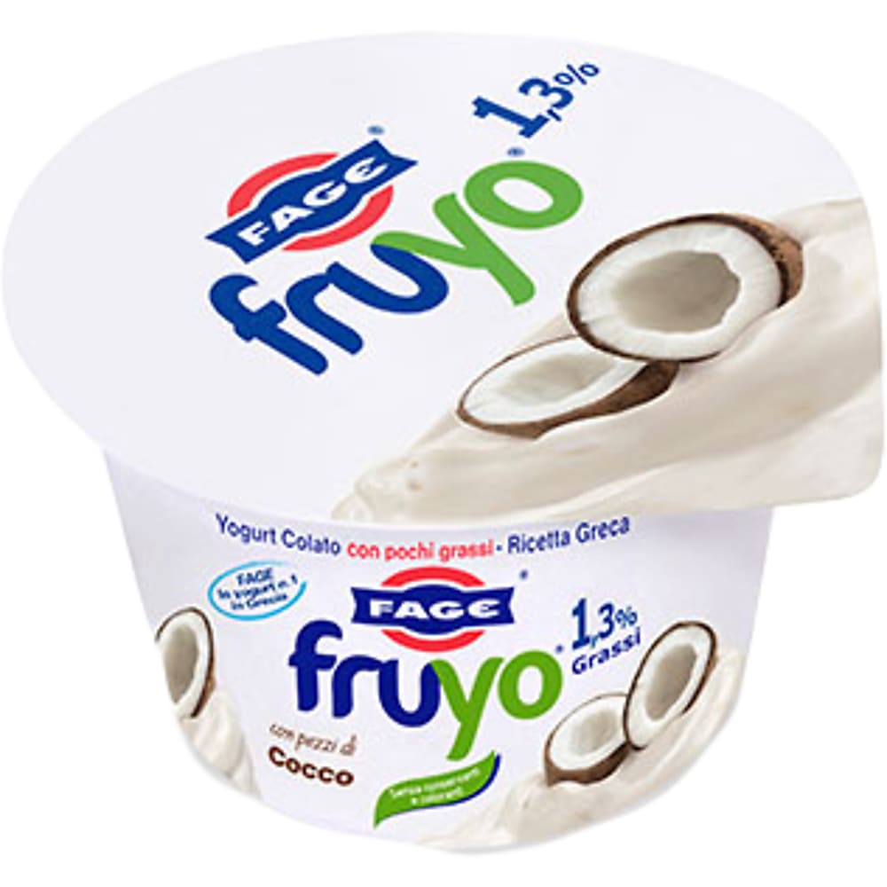 Buy Fage Fruyo · Yogourt grec égoutté, enrichi avec de la crème · Coco ...