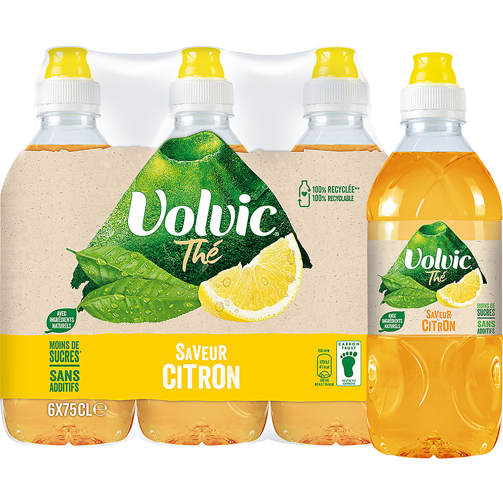 Buy Volvic Thé · Thé Noir Citron • Migros