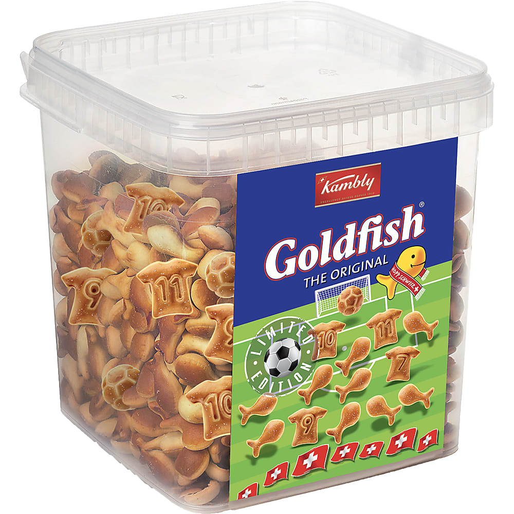 Buy Kambly Goldfish · Light, crispy-fresh savoury biscuits • Migros
