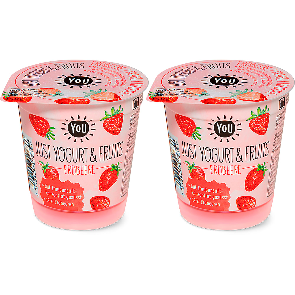 Acquista You Just Yogourt & Fruits · Yogurt · Fragola • Migros