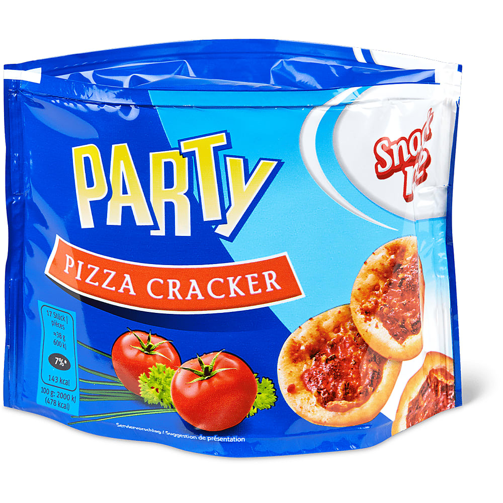 Achat Party · Pizza Crackers • Migros