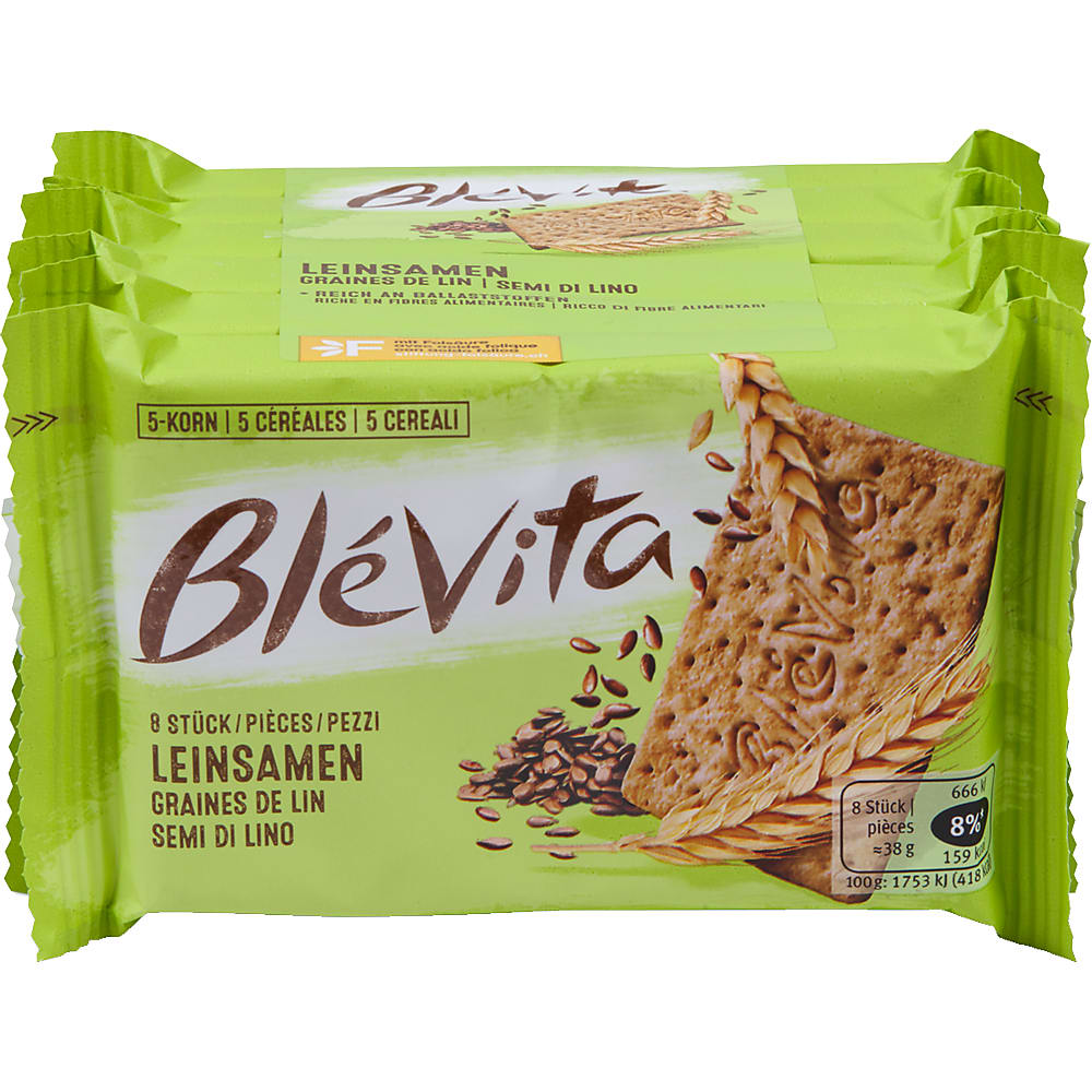 Buy Blévita · Spelt biscuits · with linseed • Migros