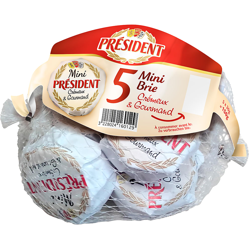 Buy Président · Mini Brie · Crémeux &Gourmand • Migros