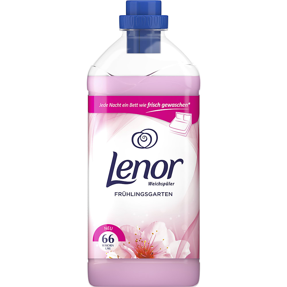 Achat Lenor · Adoucissant liquide · Jardin de printemps - 66 Lessives ...
