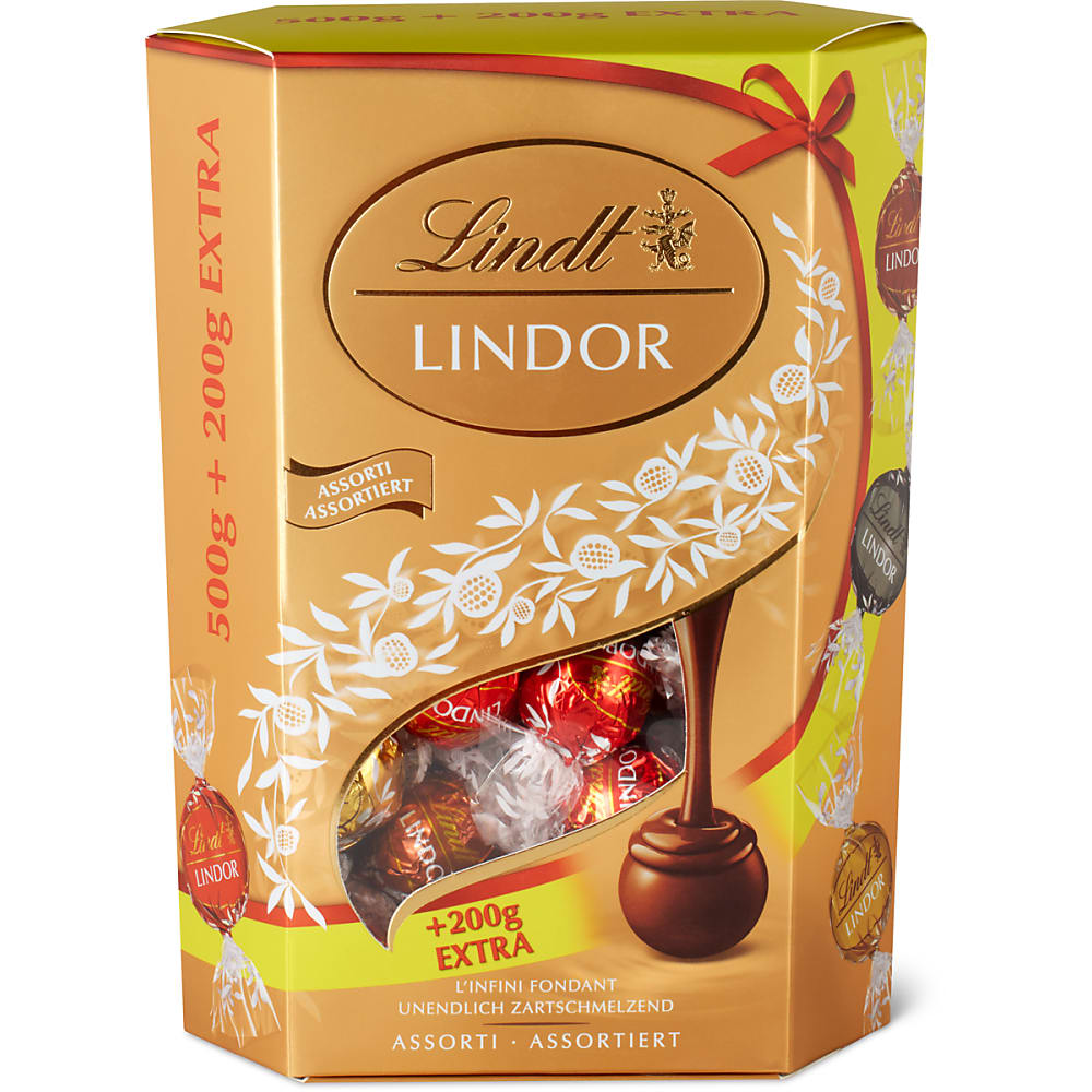 Kaufen Lindt Lindor · Assortiment Schokolade mit zartschmelzender ...