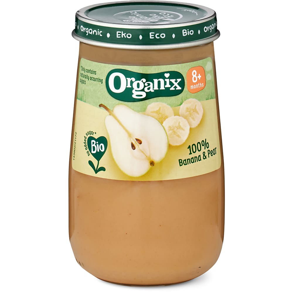 Kaufen Organix · Bio Beikost · Bio - Banane & Birne • Migros