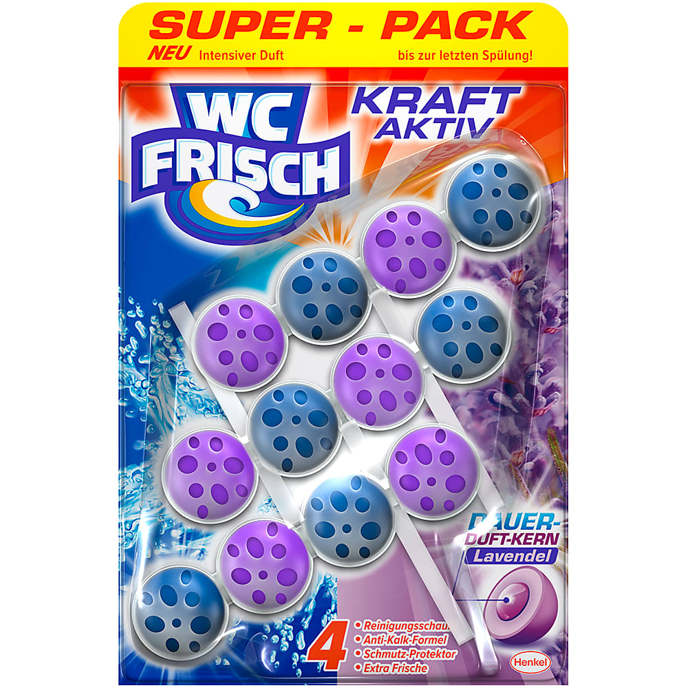 Acquista WC Frisch Kraft Aktiv · Nettoyant et désodorisant WC · Lavande ...