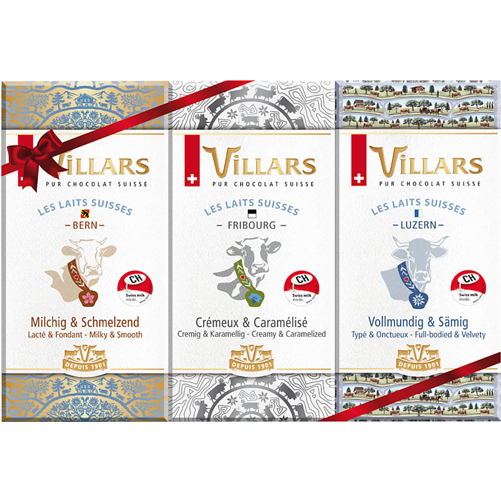 Acquista Villars · Coffret tablettes de chocolat • Migros