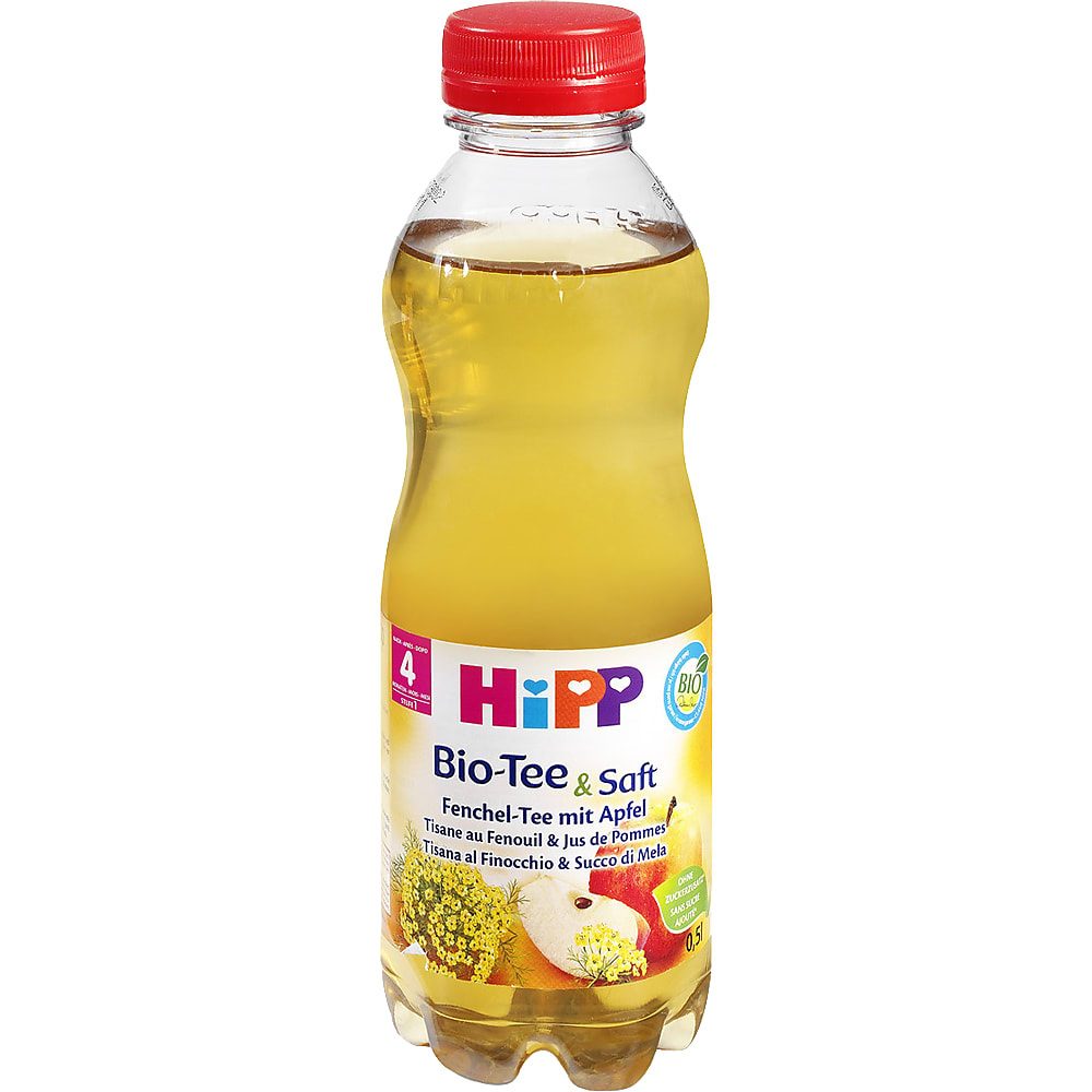Acquista HiPP · Succo e tè non zuccherato · Tè al finocchio con mela ...