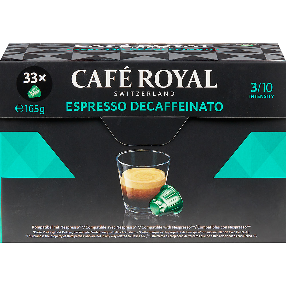 Buy Café Royal · Capsules de café · Espresso Decaffeinato, compatible ...