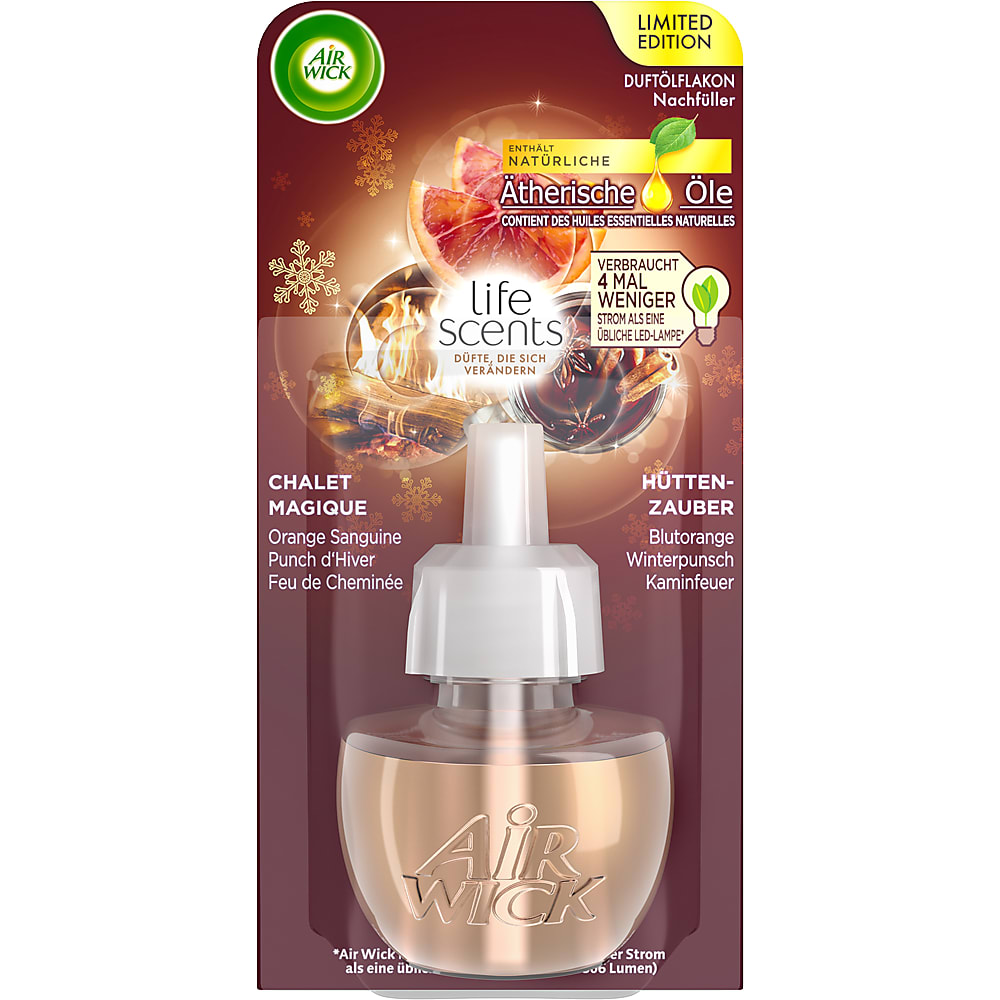 Kaufen Air Wick Duftstecker · Duftölflakon Nachfüller · Hüttenzauber • Migros