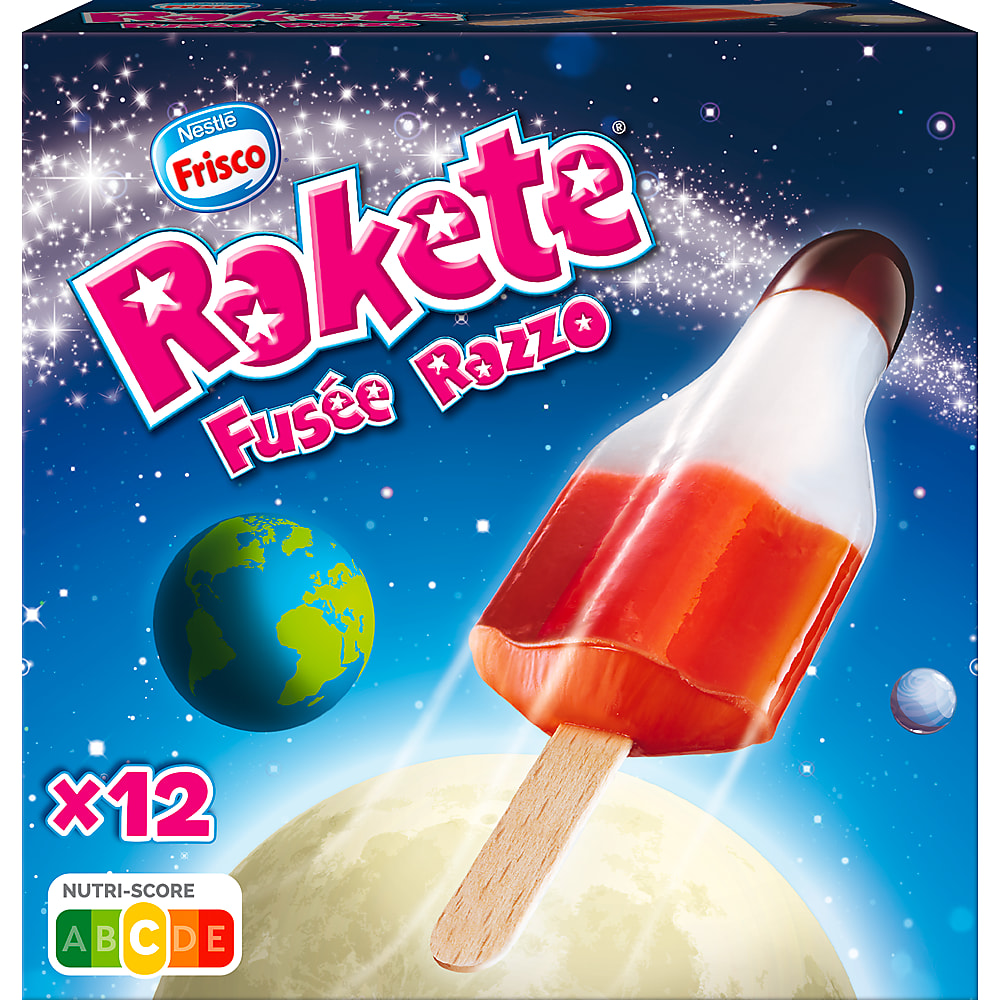Achat Frisco Rakete · Glace à l'eau · Ananas / Orange • Migros