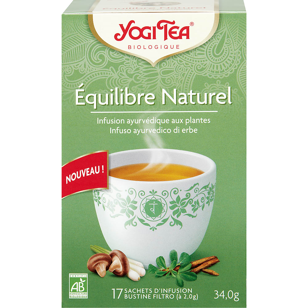 Achat Yogi Tea · Mélange de tisanes ayurvédiques · citronnelle ...