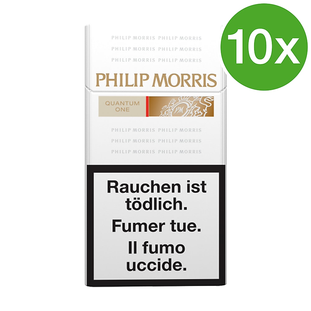 Acquista Philip Morris Quantum One 100's · Sigarette · 100's - Box • Migros