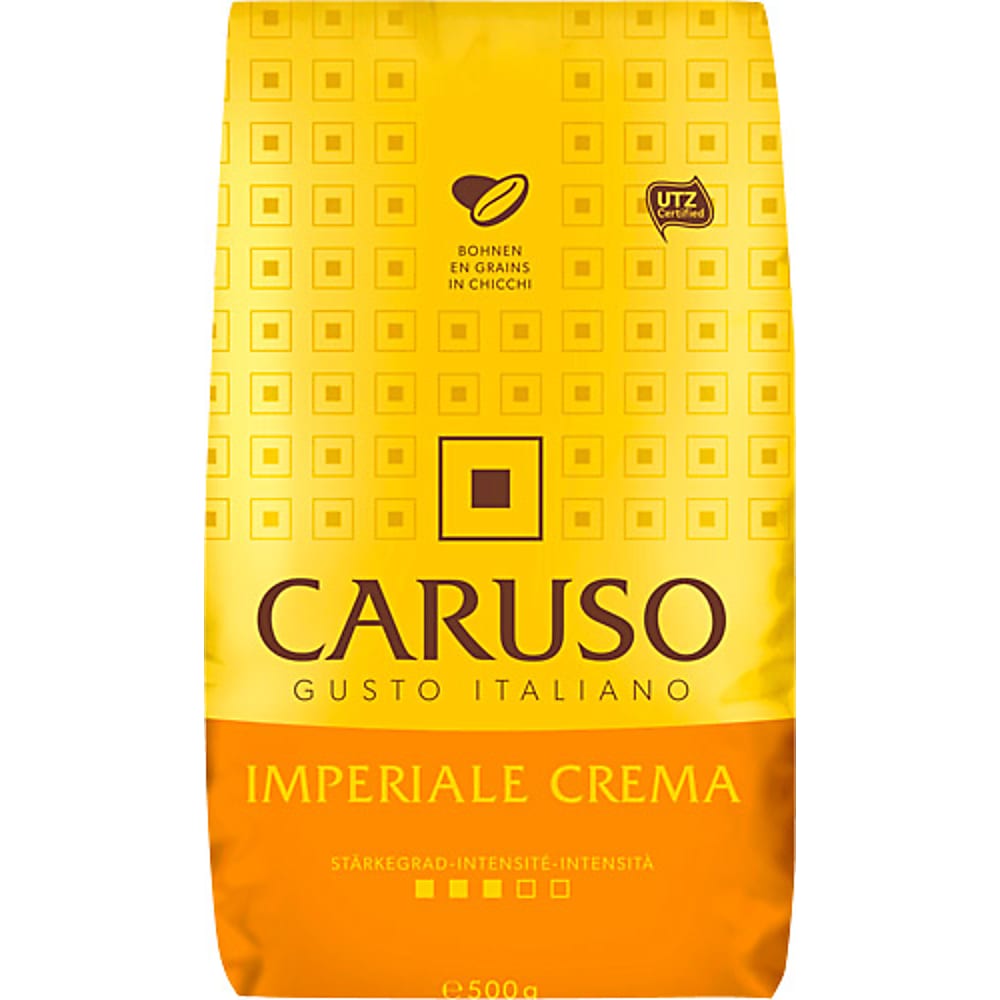 Acquista Caruso Gusto Italiano · Caffè in chicchi · Imperiale Crema ...