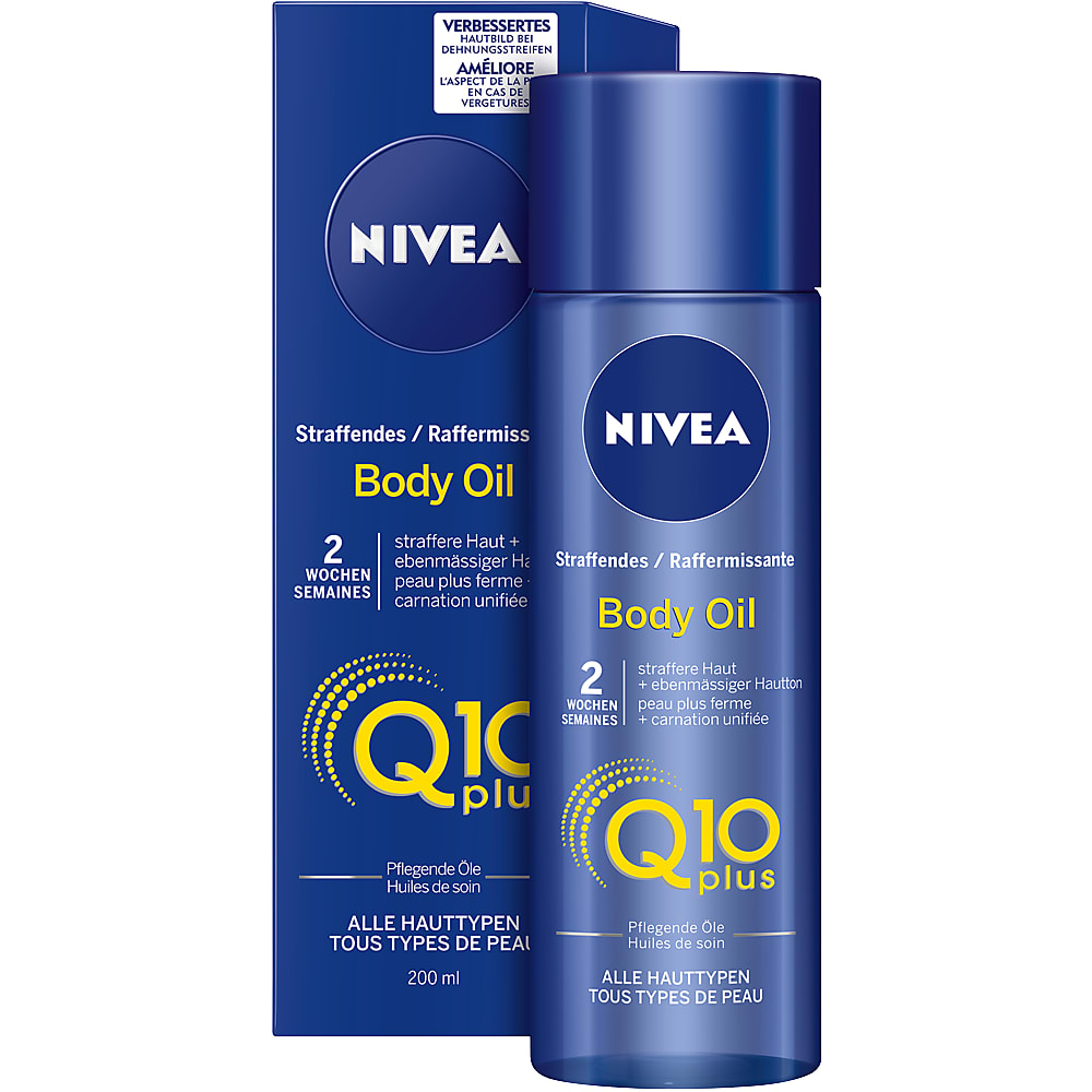Buy Nivea Body Oil · Caring oils Q10 · All skin types • Migros