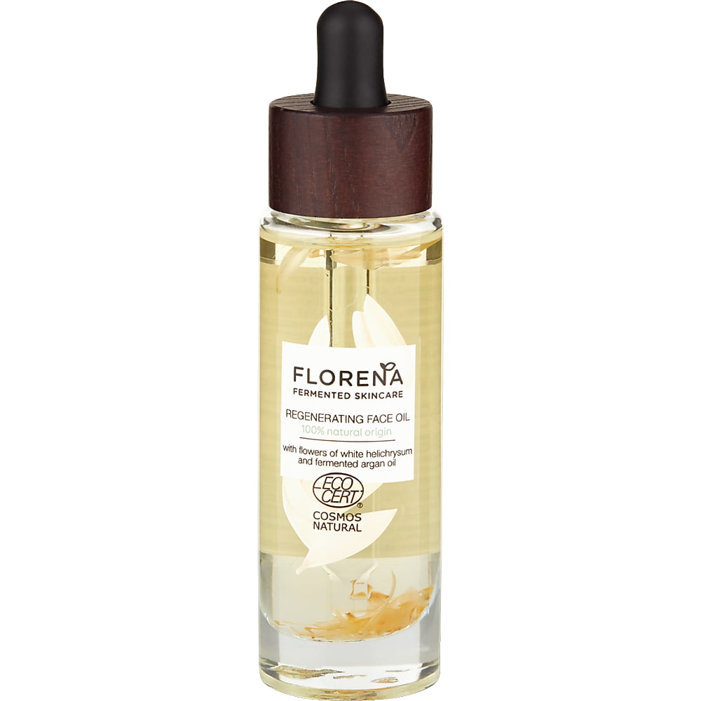 Achat Florena Fermented Skincare · Huile régénérante visage · Aux fleurs d'hélichryse blanche et ...