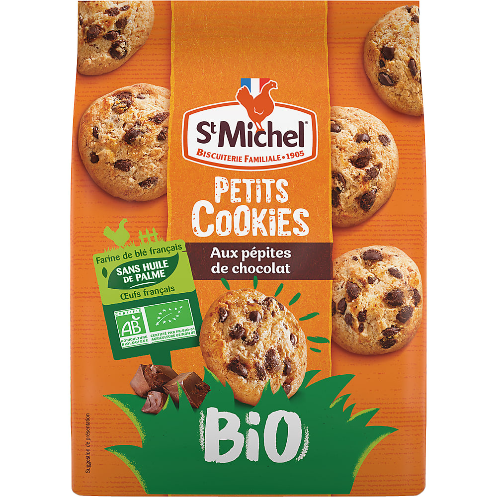 Buy St-Michel · Organic cookies · with chocolate drop • Migros